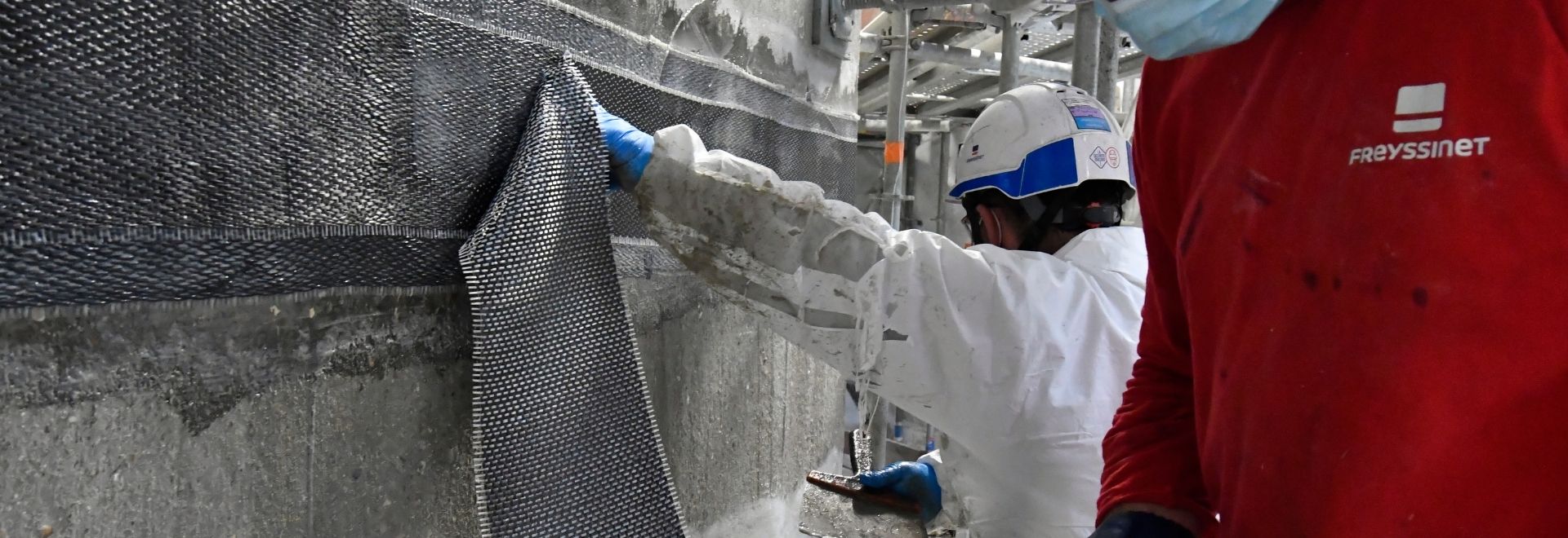 Composite reinforcements with fiber-reinforced polymer