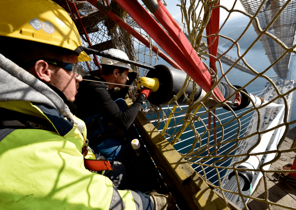Sultan Yavuz Selim bridge, a hybrid stay cable technology arrangement