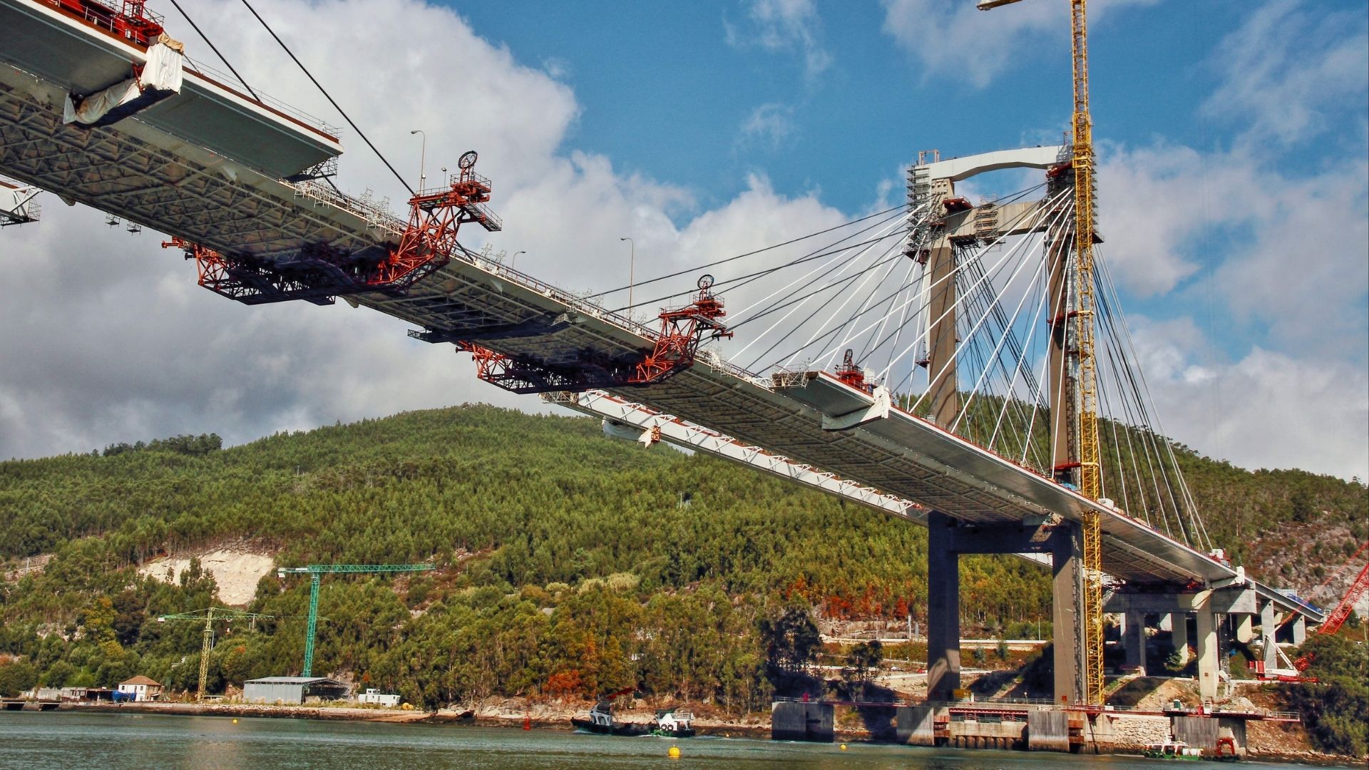 Rande bridge strengthening and widening in Spain