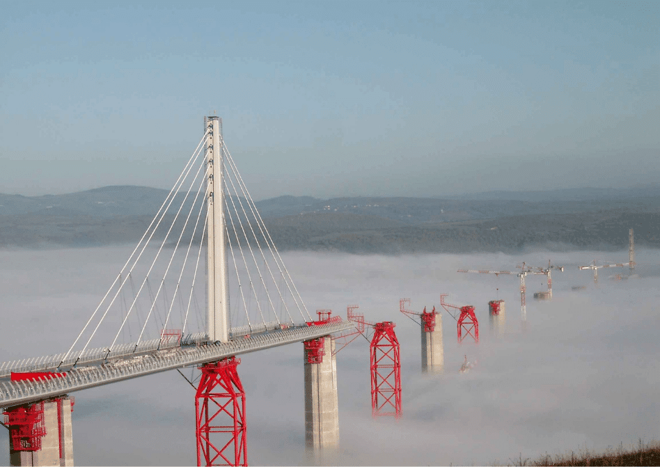 Millau worldwide landmark viaduct construction secrets